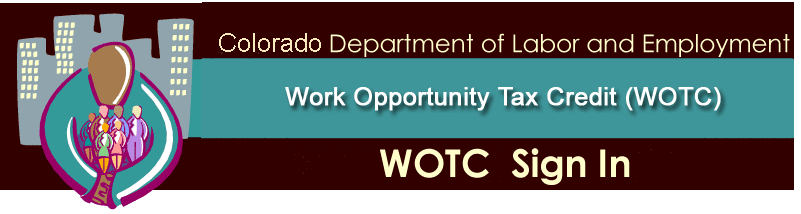 Colorado - CDLE WOTC Login - Consultants
